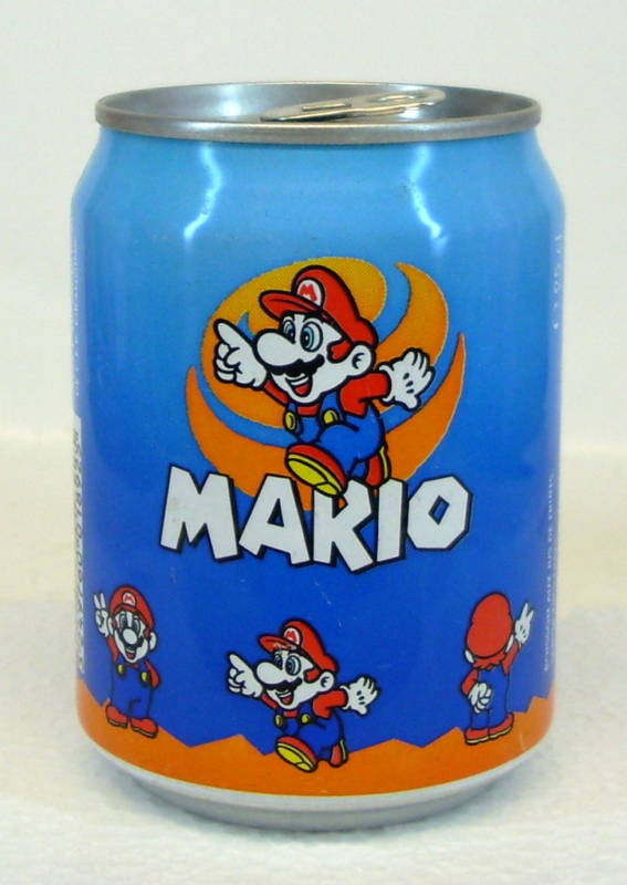 Orangina Super Mario 250ml Can from France | Rare Video Games Auctions ...